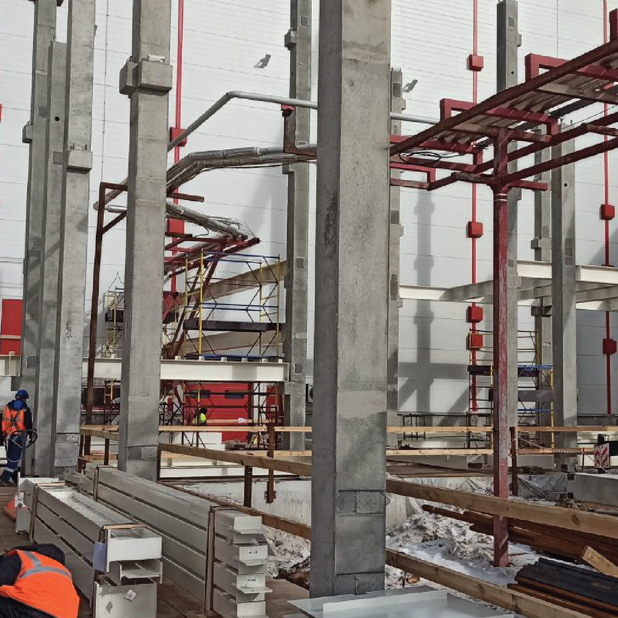 STEEL STRUCTURE AND CLADDING – jabal sanine