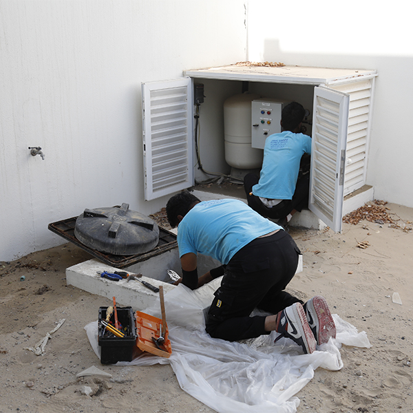 Plumbing works – jabal sanine