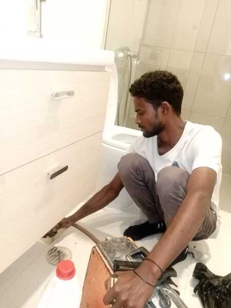 Chemical plus electrical flushing devices – jabal sanine